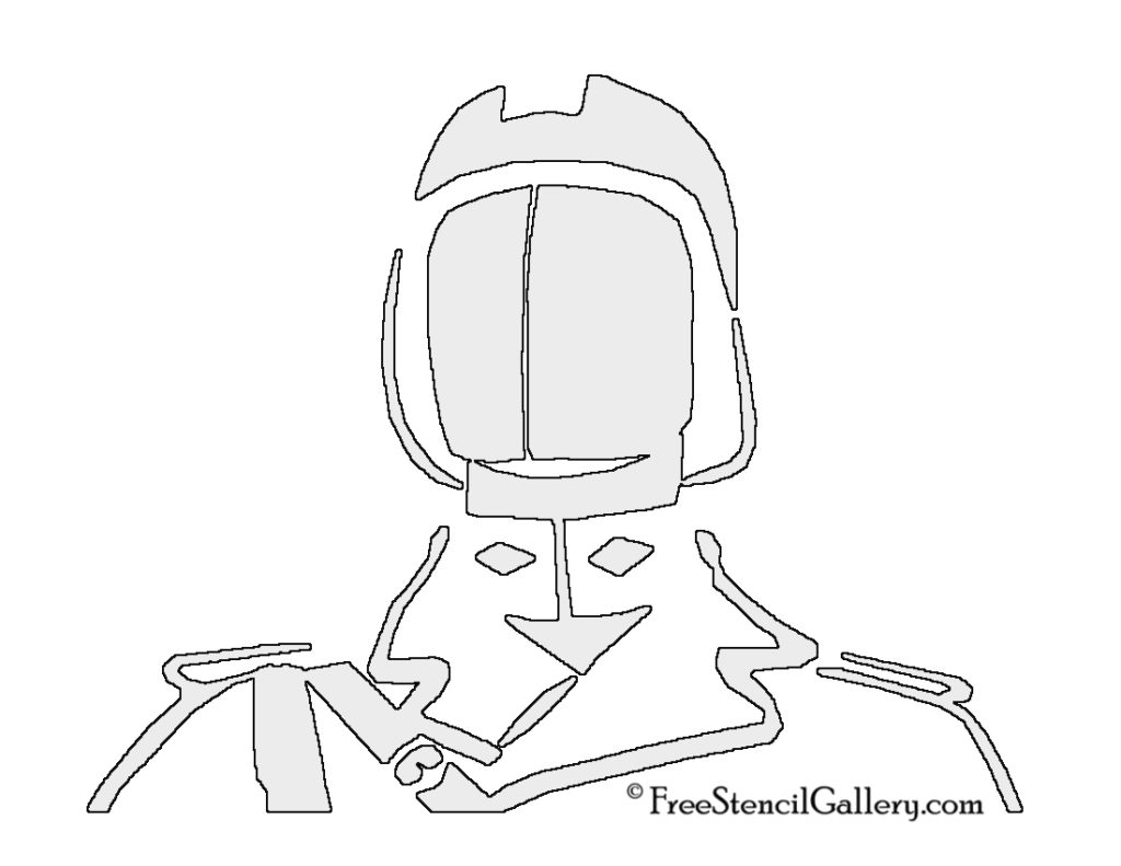 Cobra Commander Stencil | Free Stencil Gallery