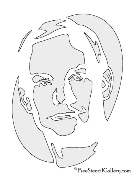 Neil Armstrong Stencil | Free Stencil Gallery