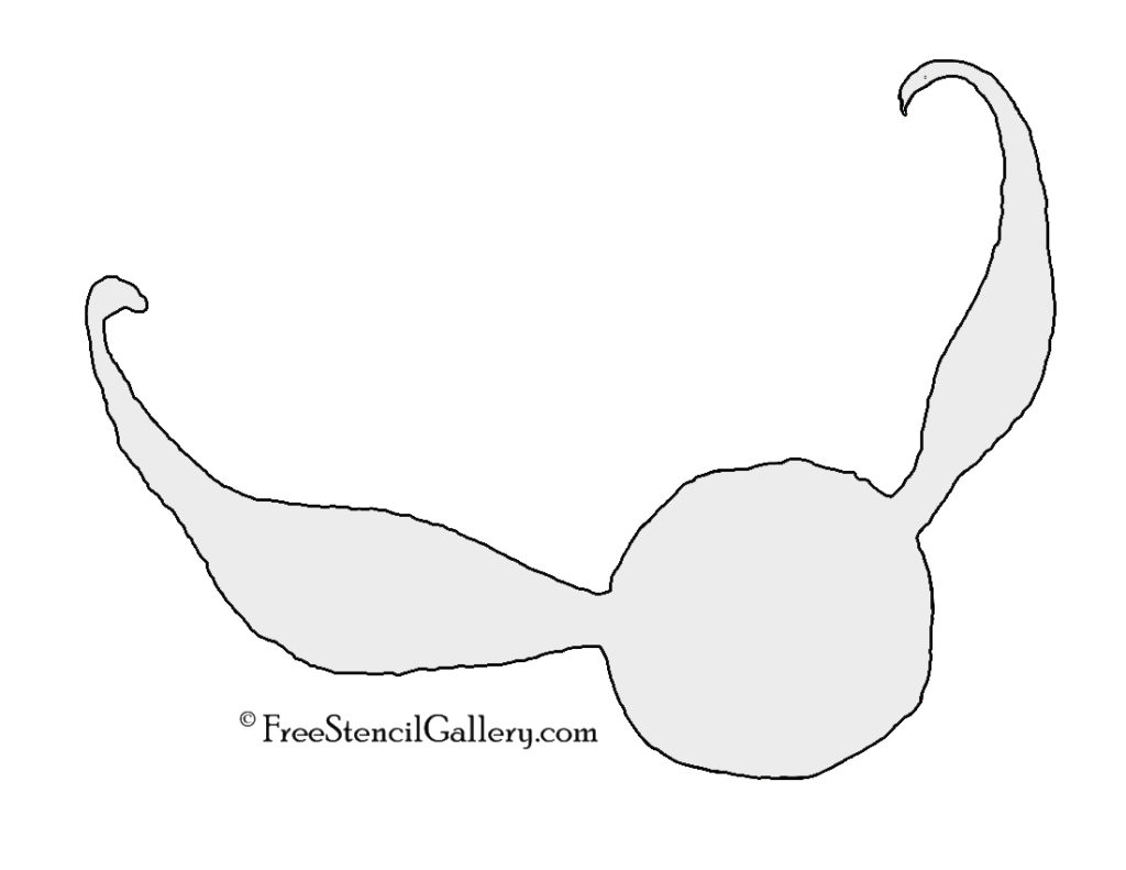 Harry Potter Snitch Stencil | Free Stencil Gallery