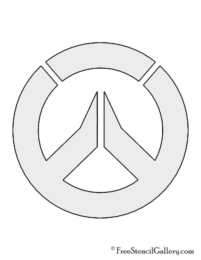 Overwatch Symbol Stencil | Free Stencil Gallery