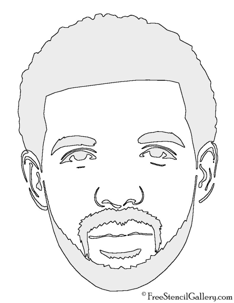 Drake Stencil | Free Stencil Gallery