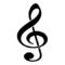 Treble Clef Stencil – Free Stencil Gallery