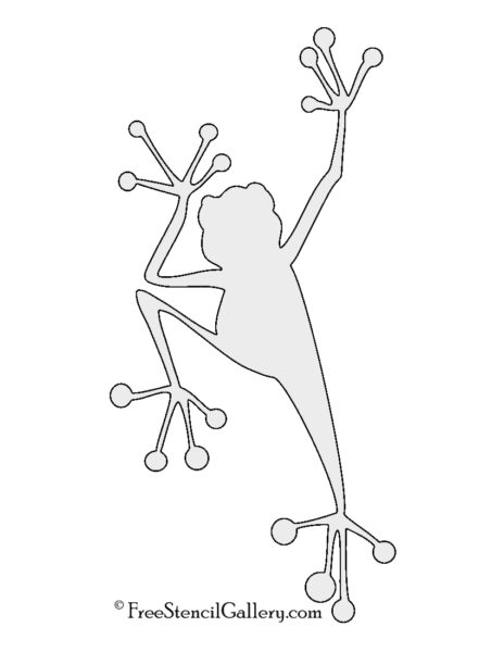 Frog Stencil | Free Stencil Gallery