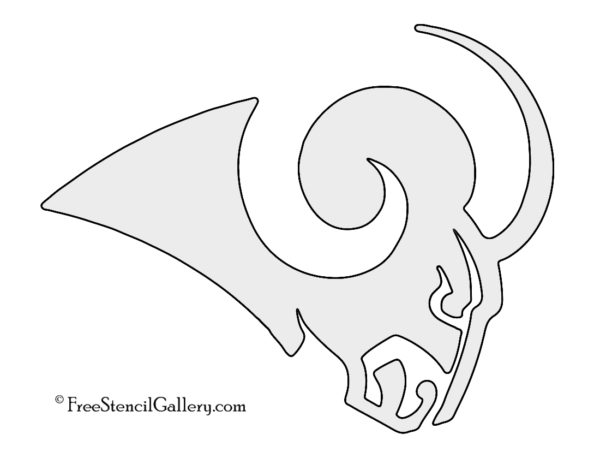 NFL Los Angeles Rams Stencil | Free Stencil Gallery
