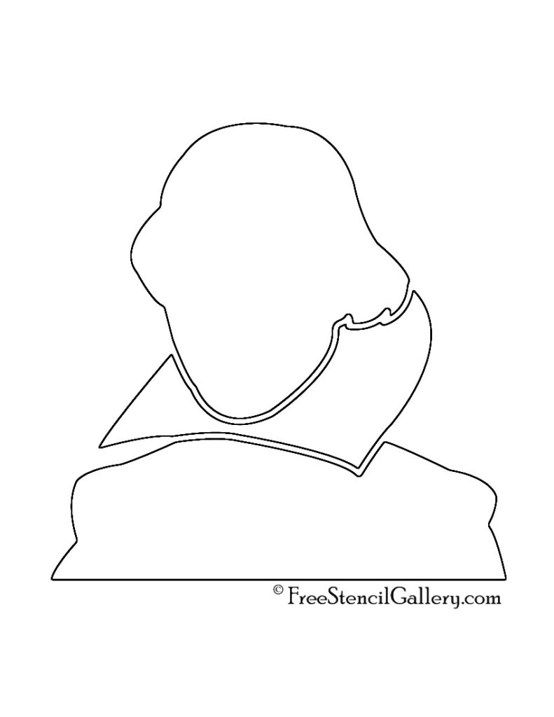 William Shakespeare Stencil | Free Stencil Gallery
