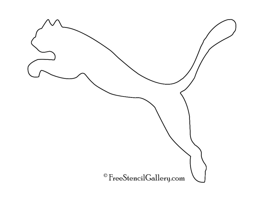 Puma Logo | Free Stencil Gallery