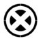 X-Men Symbol Stencil | Free Stencil Gallery