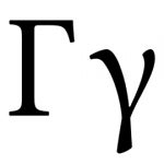 Greek Letter – Gamma | Free Stencil Gallery