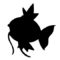 Pokemon – Magikarp Silhouette Stencil | Free Stencil Gallery