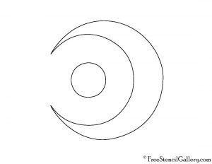 Bayonetta Symbol Stencil | Free Stencil Gallery