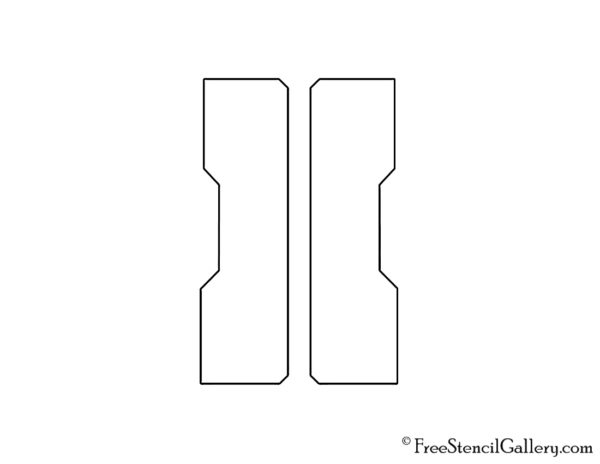 Call of Duty - Black Ops 2 Logo Stencil | Free Stencil Gallery